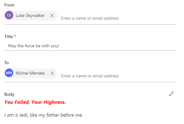 SharePoint HTTP connector: Send a no-reply email from a specific sender name in a Flow - michelcarlo
