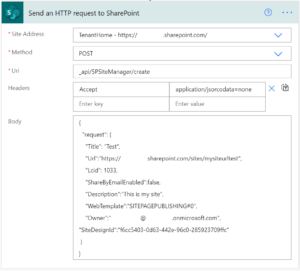 Creating a Modern SharePoint Site using Power Automate - michelcarlo