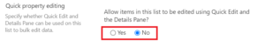 Showing selected SharePoint form fields as read-only using List Formatting - michelcarlo