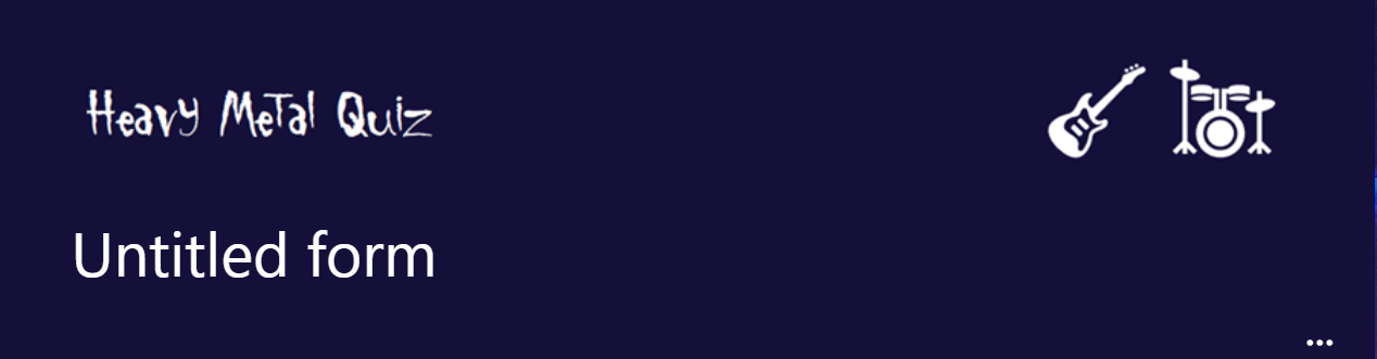 Microsoft Forms: Hiding the 'Untitled Form' label in forms without a ...