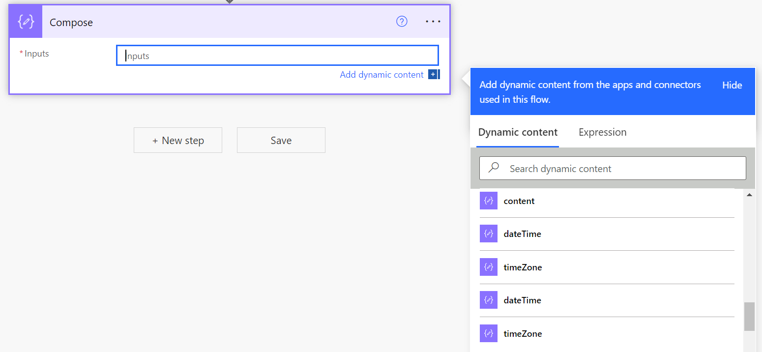 Power Automate: Relabeling JSON properties so they show up with different names in the Dynamic ...