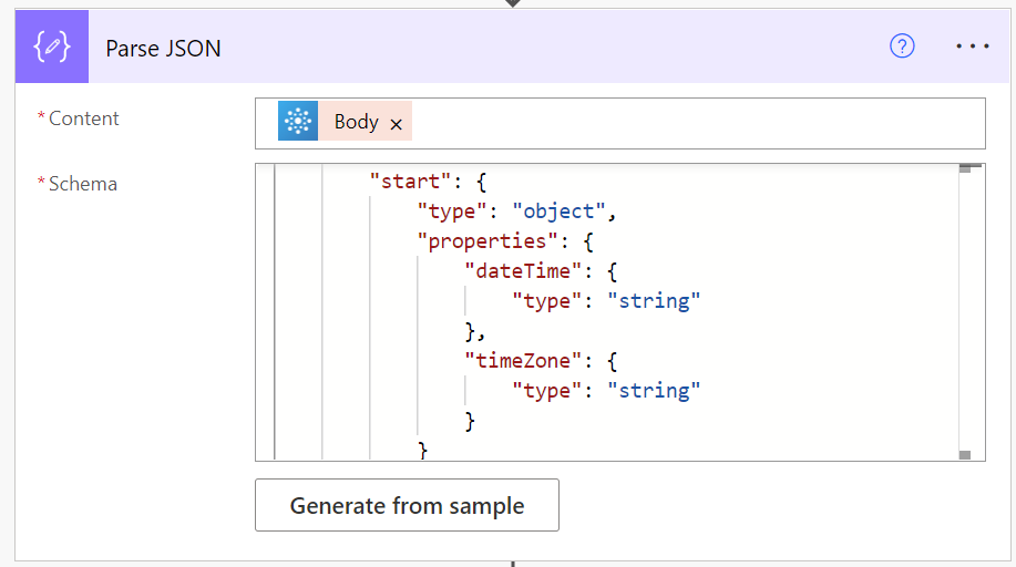 Power Automate Relabeling JSON Properties So They Show Up With