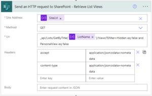 Updating list views JSON formatters for a SharePoint list using Power Automate - michelcarlo