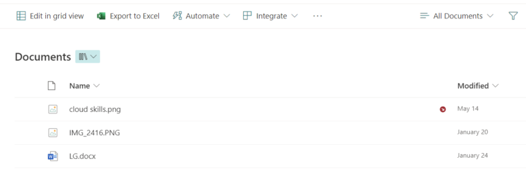 Hiding The New And Upload Buttons From A Sharepoint Document Library Using Json List Formatting