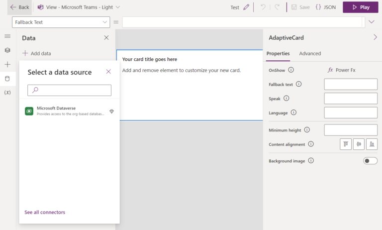 Build powerful Adaptive Card experiences for Teams using Cards for ...