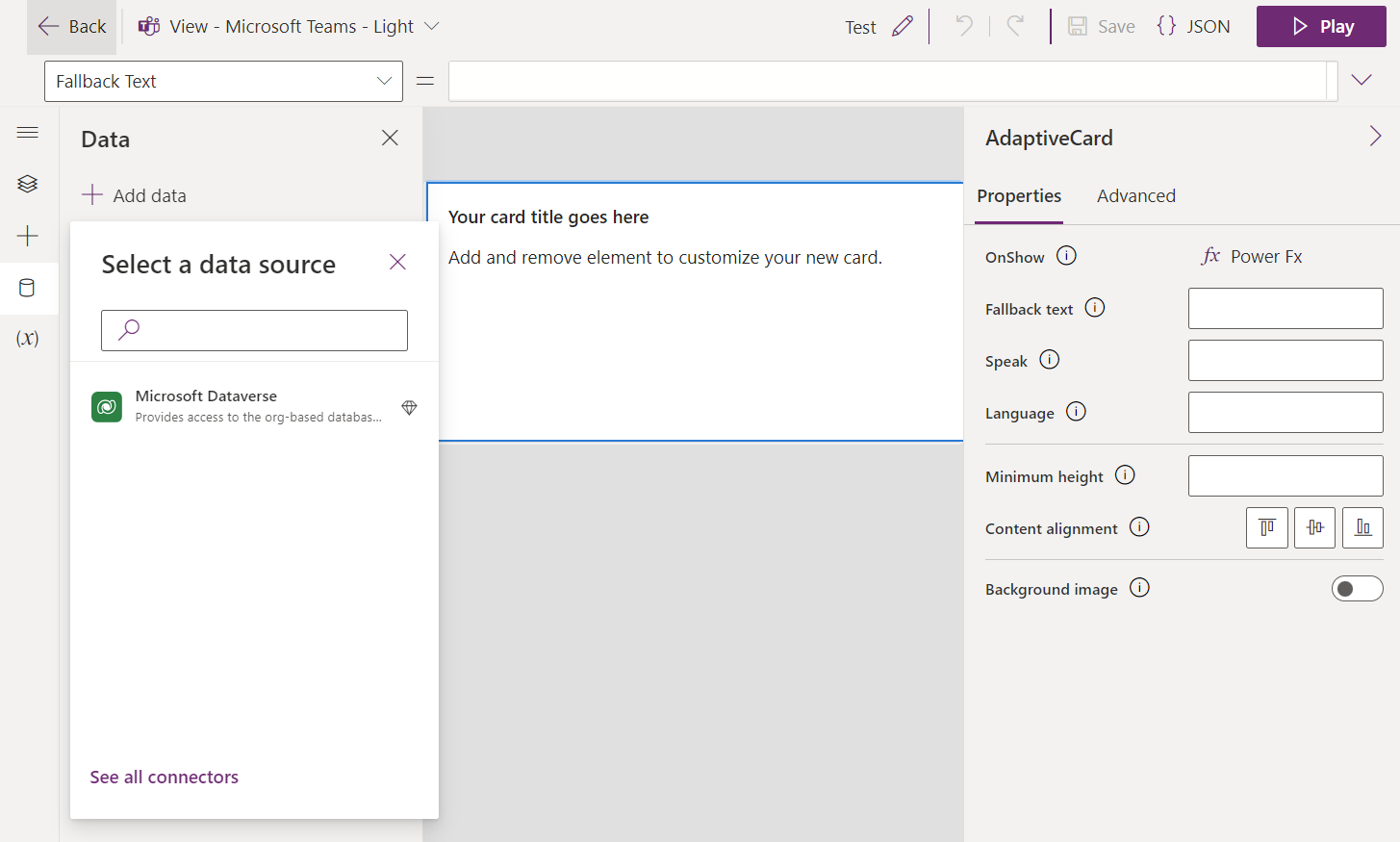 Build powerful Adaptive Card experiences for Teams using Cards for ...