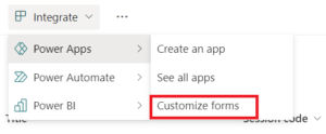 Handling variables in SharePoint custom forms built with Power Apps ...