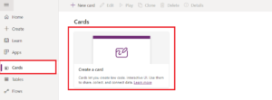 Using Power Automate to send cards built with Cards for Power Apps in ...