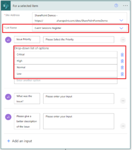 Using SharePoint list formatting and Power Automate to create linked items (via LookUp field) in ...