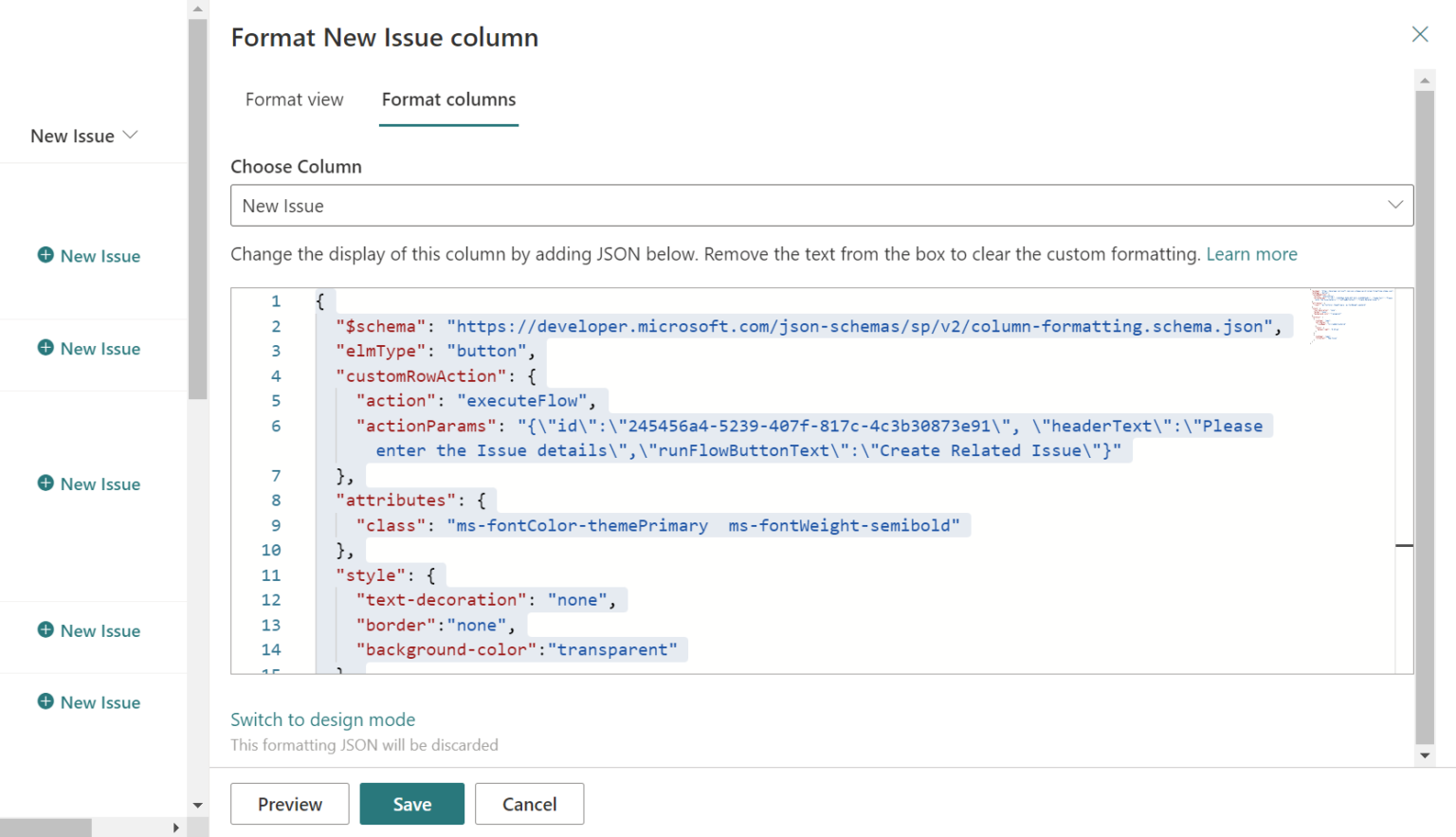 Using SharePoint list formatting and Power Automate to create linked ...