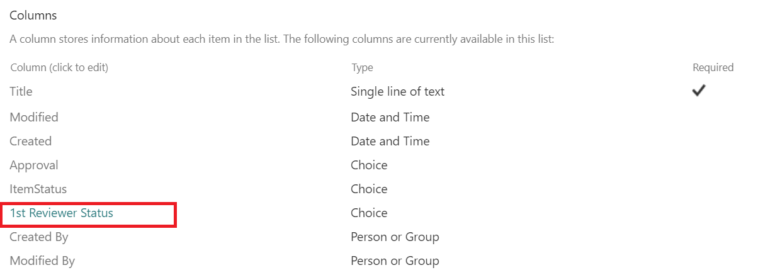 Getting the proper SharePoint list columns internal names to use in List Formatting JSON ...