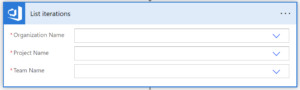 How to get the current Azure Devops iteration name for a project using Power Automate - michelcarlo