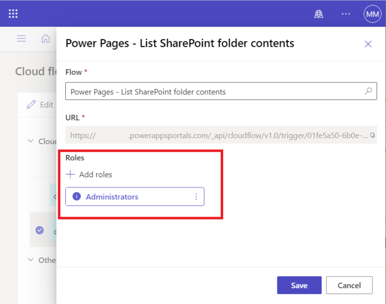 Using JavaScript and Cloud Flows to download files from a SharePoint document library in Power ...