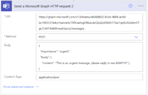 Using the new ‘Send a Microsoft Graph HTTP request’ action in Power ...