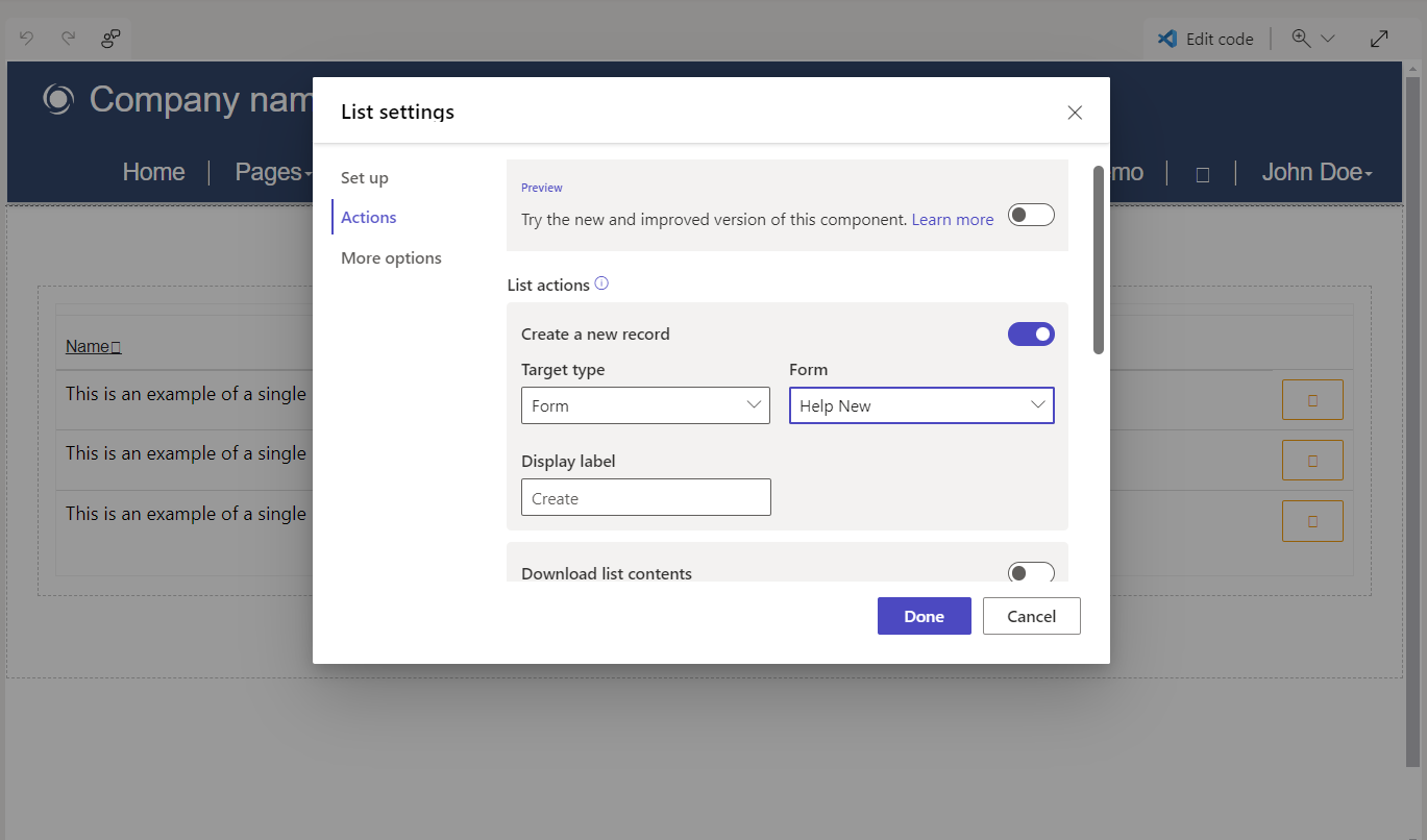 Power Pages: Use a custom Rich Text Files table to store images (and ...