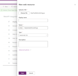 Power Pages: Use a custom Rich Text Files table to store images (and ...