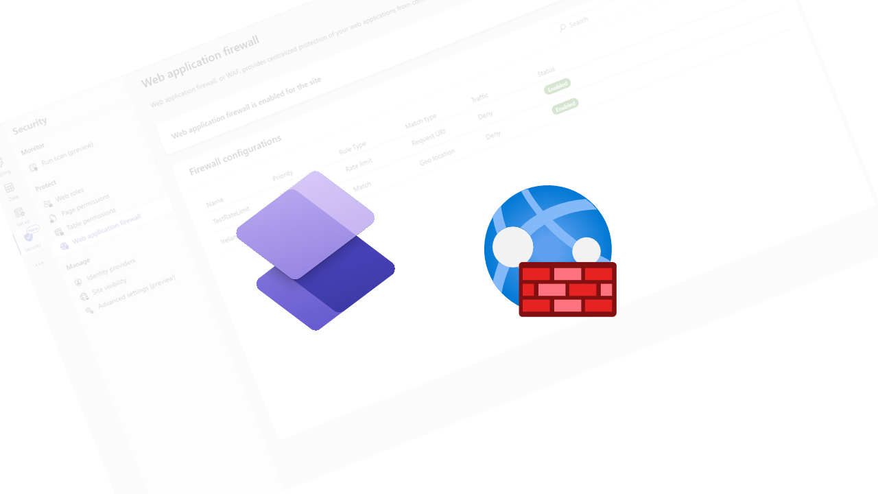 Using Power Pages Web Application Firewall to Rate-Limit Web API calls - michelcarlo