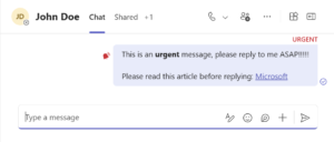 Quick tip: Sending links on Teams Chats created using Microsoft Graph ...