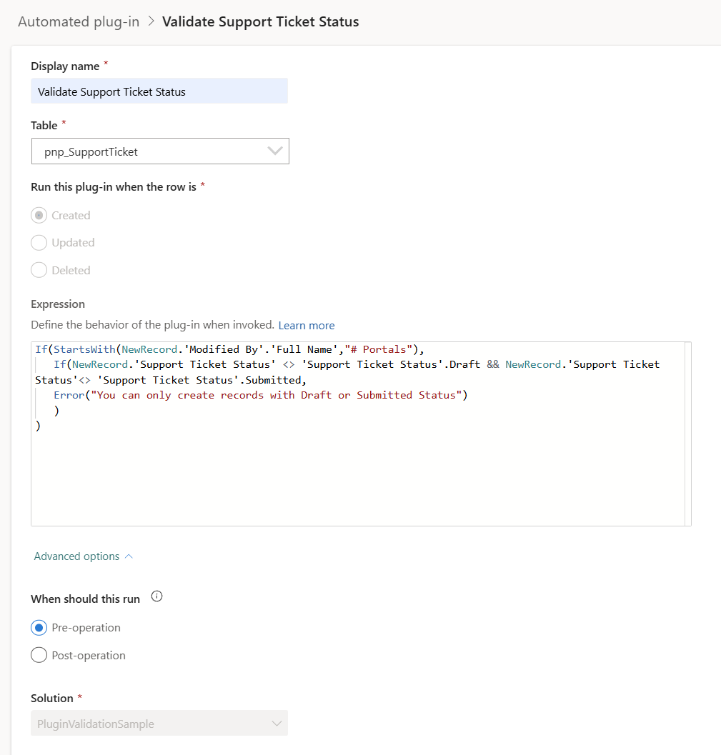 Using Dataverse Low Code Plugins For Server Side Data Validation In 1491