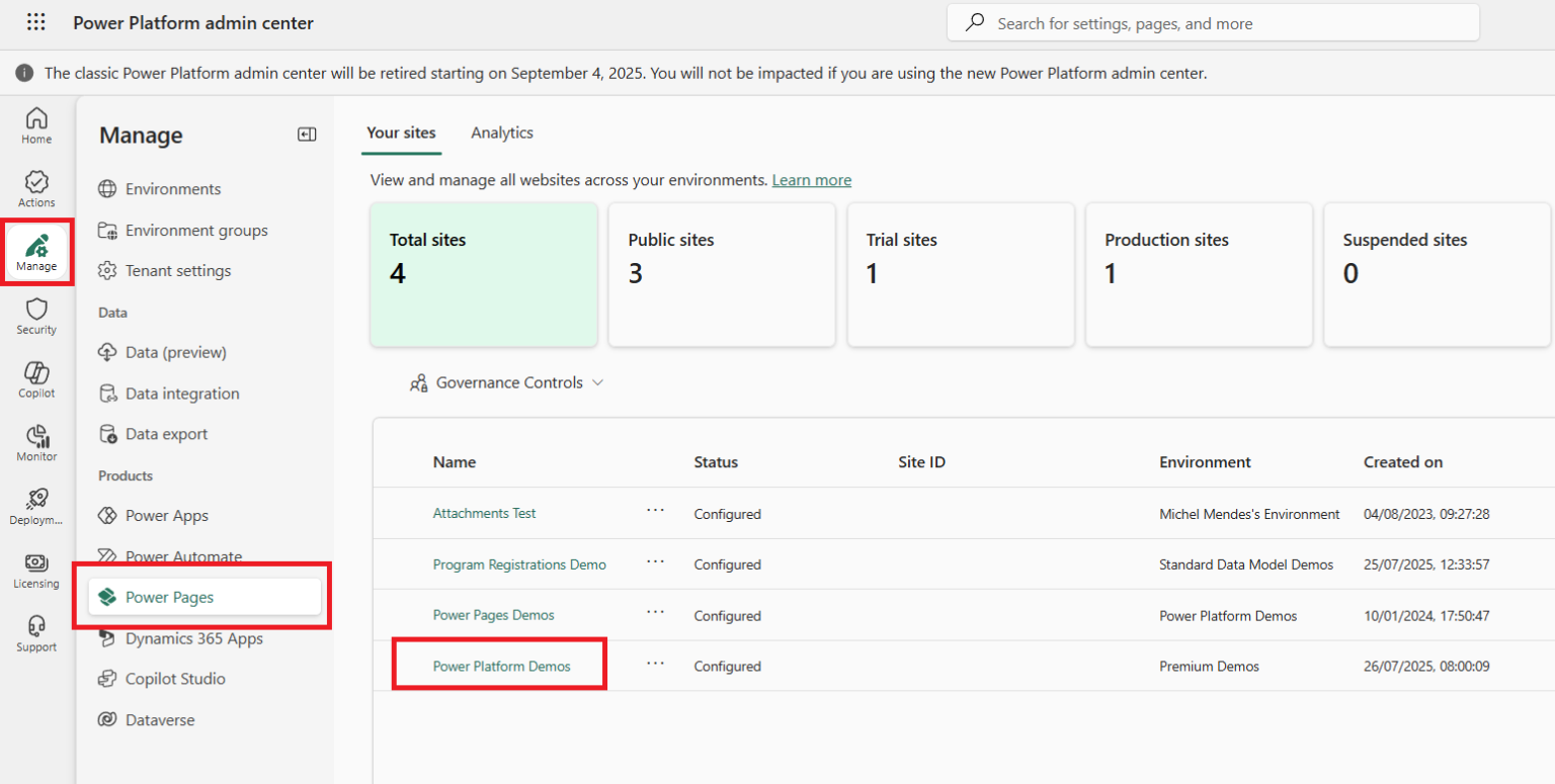Blocking access from a specific Country in Power Pages with the Web ...