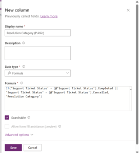 PowerFx Formula Columns to overcome some Power Pages table permissions ...